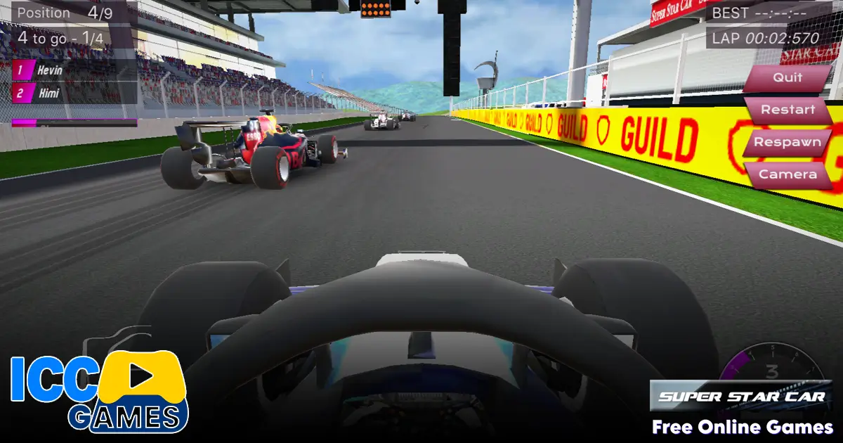 Super Star Car | Thrilling 3D F1 Racing Game Online