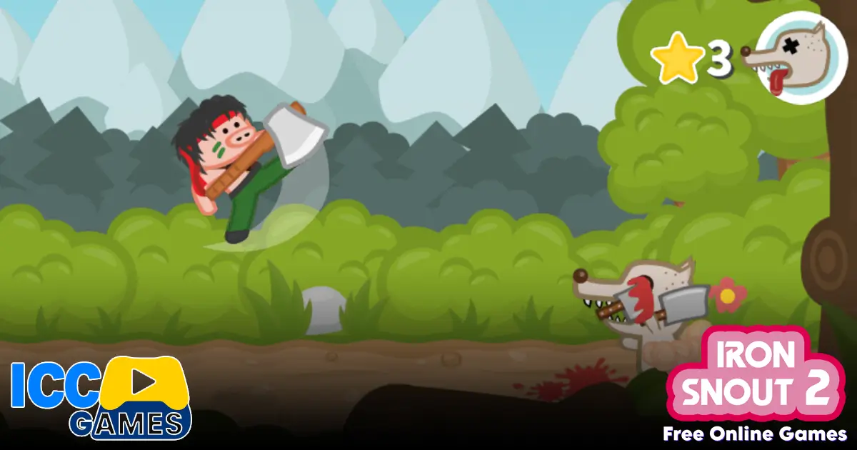 Iron Snout 2: Epic Free Pig vs Wolves Brawler Online
