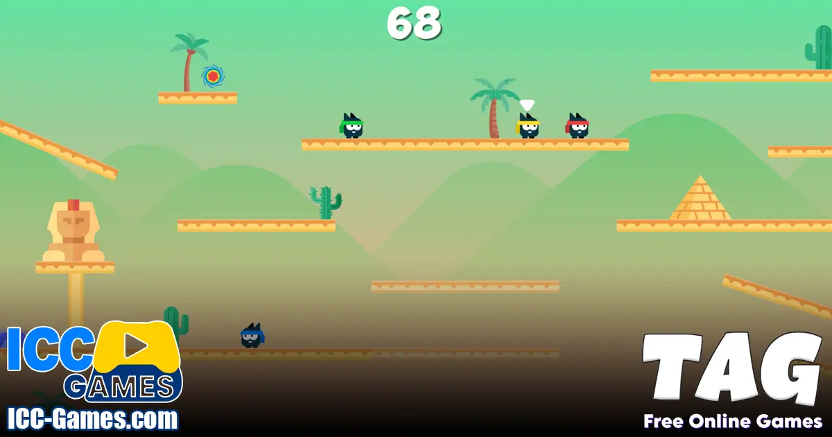 Tag Unblocked Online: Free 2-4 Player Tag Game