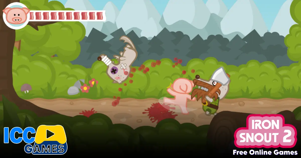 Iron Snout 2: Epic Free Pig vs Wolves Brawler Online
