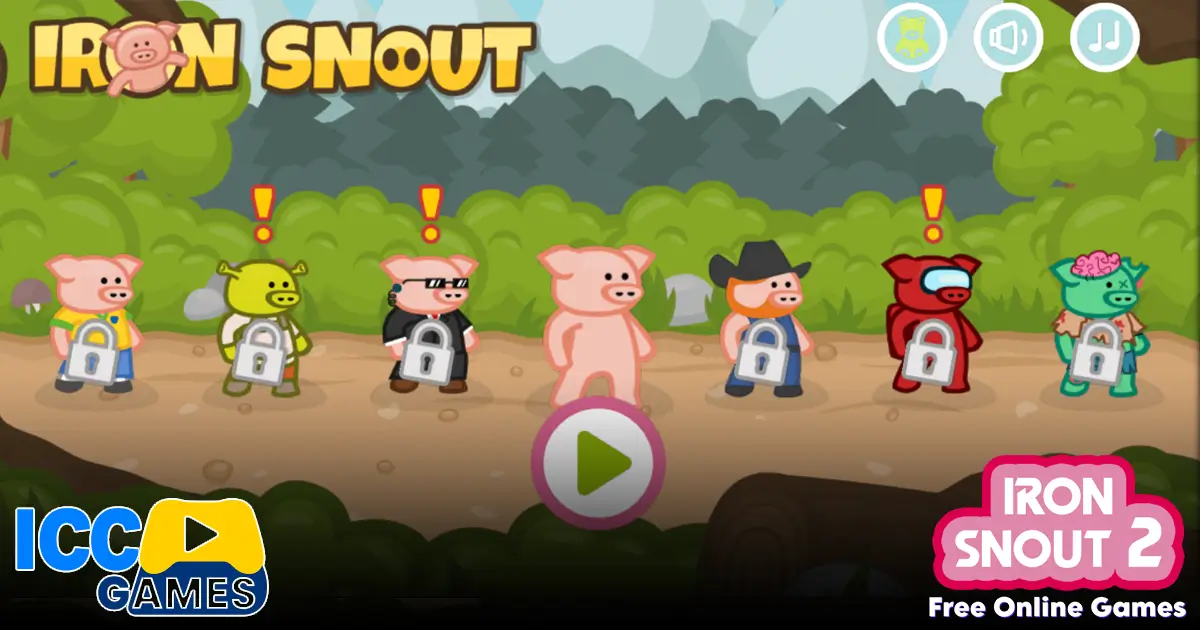 Iron Snout 2: Epic Free Pig vs Wolves Brawler Online
