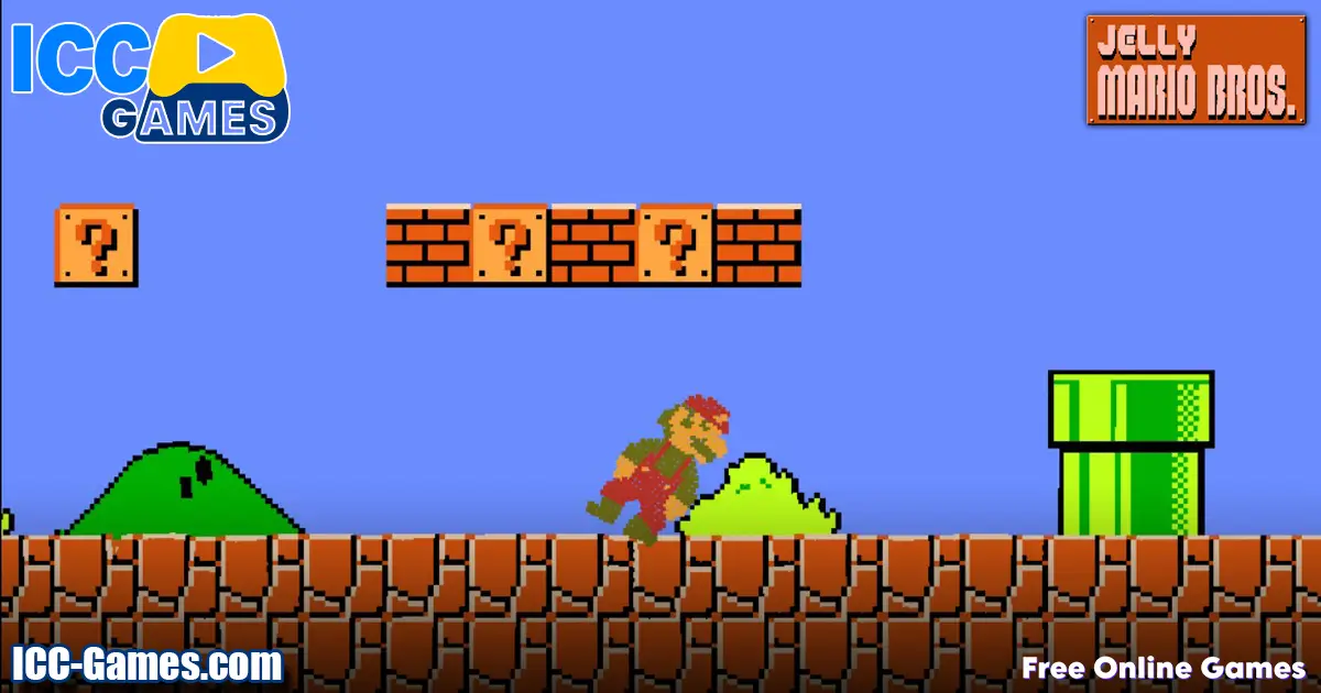 Play Jelly Mario Bros Online – Wobbly Platformer Fun