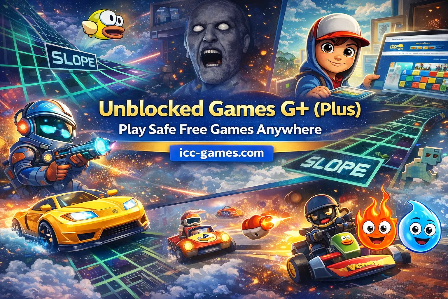 Unblocked Games G+ (Plus): Safe Free Games You Can Play